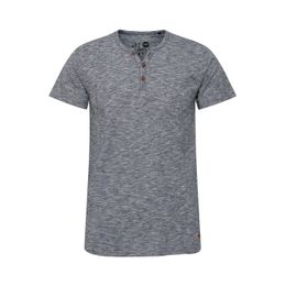 !Solid SOLID Herren Rundhalsshirt "Rundhalsshirt SDSigos", blau, Gr. L, Obermaterial: 100% Baumwolle CO., Shirts