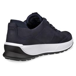 Ecco Damen Sneaker "ByWay 2.0", Gr. 45, blau, Nubukleder, Schuhe, Outdoorschuh, Freizeitschuh, Halbschuh mit gepolstertem Schaftrand
