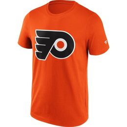 Fanatics Damen T-Shirt "Fanatics T-Shirt Philadelphia Flyers Primary Logo Graphic", orange, Gr. S, 100% Baumwolle, Shirts