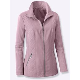 Casual Looks Damen Anorak, lila, Gr. 38, unifarben, 80% Polyester, 20% Polyamid, Jacken