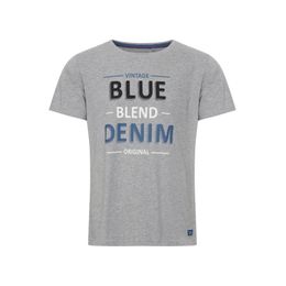 Blend Herren T-Shirt "T-Shirt BHArtur", grau, Gr. S, Obermaterial: 100% Baumwolle CO., Shirts