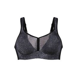Anita active Damen Bustier "BH Air Control 1er Pack", Gr. 90dunkelgrau, Obermaterial: 49% Polyamid PA. 39% Polyester PES. 12% Elasthan EL., BHs