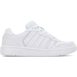 K-Swiss Damen Sneaker "Court Palisades", Gr. 44, wei&szlig;, Leder, Schuhe