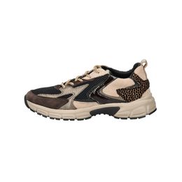 Gabor COMFORT Damen Sneaker "Gabor Comfort Sneaker Leder", Gr. 36, schwarz, Leder, Schuhe