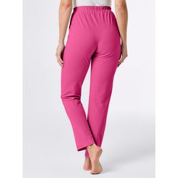 w&auml;schepur W&Auml;SCHEPUR Damen Schlafhose, Gr. 36, pink, 100% Baumwolle, gemustert, gepunktet, Hosen