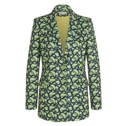 Alba Moda Damen Jackenblazer "Blazer Blazer", grün, Gr. 40, Obermaterial: 95% Polyester PES. 5% Elasthan EL., Blazer