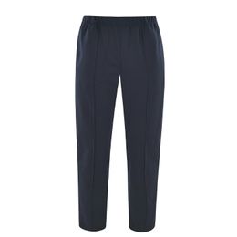 Hajo Herren Jogginghose "Jogginghose", blau, Gr. L, Obermaterial: 62% Baumwolle CO. 33% Polyester PES. 5% Elasthan EL., Hosen