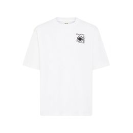 !Solid SOLID Herren Rundhalsshirt "Rundhalsshirt SDOdaniel", wei&szlig;, Gr. XL, Obermaterial: 50% Baumwolle CO. 50% Polyester PES., Shirts