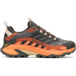 Merrell Herren Wanderschuh "MOAB SPEED 2 GORE-TEX", Gr. 43, bunt, Synthetik, Schuhe, wasserdicht