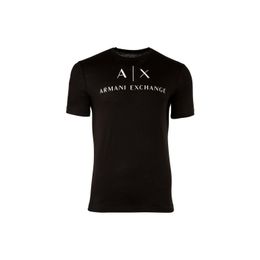 Armani Exchange Herren T-Shirt "T-Shirt 1er Pack", schwarz, Gr. XL, Obermaterial: 100% Baumwolle CO., Shirts