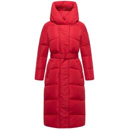 Navahoo Damen Steppmantel "Eisblick 14", rot, Gr. L, Obermaterial: 100% Polyester. Innenfutter: 100% Polyester. Wattierung: 100% Polyester.