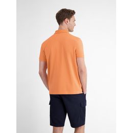 Lerros Herren Poloshirt "Lerros Basic Poloshirt f&uuml;r Herren, unifarben"pale papaya, Gr. L, 100% Baumwolle, Shirts