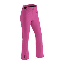 Maier Sports Damen Skihose "Allissia slim 2.1"pink, Gr. 46, 100% Polyester, Hosen, Damen Schneehose, wind- und wasserdicht, 2 RV-Taschen, Slim Fit