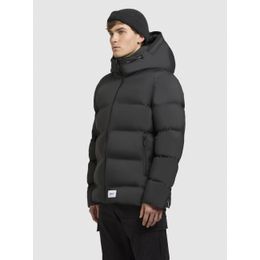 Khujo Herren Steppjacke "Silas2", grau, Basic, Gr. XXL, Obermaterial: 100% Nylon; Futter: 100% Nylon; Wattierung: 100% Polyester, Jacken, Warme