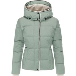 Ragwear Damen Winterjacke "Gleama Melange YOUMODO", gr&uuml;n, Gr. L, Obermaterial: 100% Polyester. Innenfutter: 100% Polyester. Wattierung: 100%