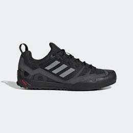 adidas terrex Herren Wanderschuh "TERREX SWIFT SOLO 2.0", Gr. 44, schwarz, Synthetik, Textil, Schuhe