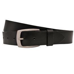AnnaMatoni Herren Lederg&uuml;rtel "AnnaMatoni Lederg&uuml;rtel Vero Lederg&uuml;rtel Vero", schwarz, Gr. 125, 100% Leder, G&uuml;rtel