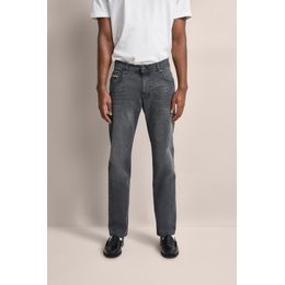 Bugatti Herren 5-Pocket-Jeans "Basic Essential", grau, Gr. 34, 97% Baumwolle, 3% Elasthan, Jeans, Authentic Denim