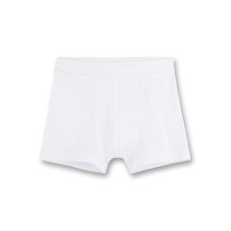 Sanetta Jungen Boxershorts "Boxershort 3er Pack", Gr. 116, wei&szlig;, Obermaterial: 100% Baumwolle CO(Bio)., Unterhosen