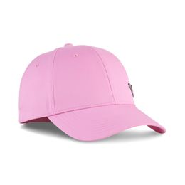 Puma Jungen Flex Cap "Essentials Metal Puma Cat Baseball-Cap Jugendliche", rosa, Gr. 1, unifarben, Obermaterial: 100% Polyester; Futter Vorderteil:
