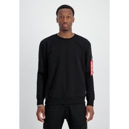 Herren Sweater "Dragon EMB Sweatshirt", schwarz, Gr. M, Alpha Industries, Obermaterial: 80% Baumwolle, 20% Polyester, Sweatshirts