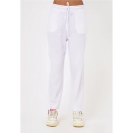 FRESHLIONS Damen 7/8-Hose "Mila", wei&szlig;, Gr. M, unifarben, 100% Baumwolle, Hosen, im klassischen Design