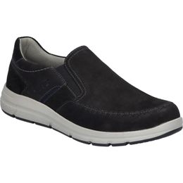 Josef Seibel Herren Slipper "Giuseppe 05, schwarz", Gr. 43, schwarz, Obermaterial: 100% Rindsleder Leather cow., Schuhe
