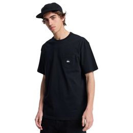 Quiksilver Herren T-Shirt "Salt Water Pocket", schwarz, Gr. XL, 100% Baumwolle, Shirts