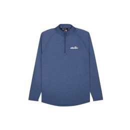 Ellesse Herren Longsweatshirt "Longsleeve Bovaro 1/2 Zip Top", blau, Gr. M, Obermaterial: 100% Polyester PES., Sweatshirts