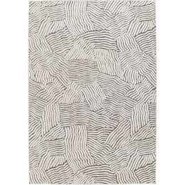 Teppich OTTO HOME, B:160cm H:9mm L:230cm, grau, Kunstfaser, Wohnzimmer, Teppiche, "Segovia, Supersoft, 3D- Design, weiche Haptik, modernes Design",