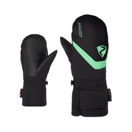 Ziener M&auml;dchen F&auml;ustlinge "LORIANO-Z AS MITTEN", grau, Gr. 4,5, Polyester, Handschuhe
