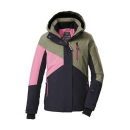 Killtec Mädchen Skijacke "KSW 209 GRLS SKI JCKT", schwarz, Gr. 152, Obermaterial: 100% Polyester;Futter: 100% Polyester;Füllung: 100% Polyester,