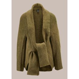 Madeleine Mode MADELEINE Damen Strickjacke "Strickmantel Strickmantel"fango, melange, Gr. 36, Obermaterial: 50% Polyacryl PAN. 40% Polyester PES. 10% Wolle WO.,