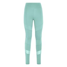 Plein Sport Damen Leggings "Statement", grün, Gr. S, Obermaterial: 90% Polyester, 10% Elasthan, Hosen