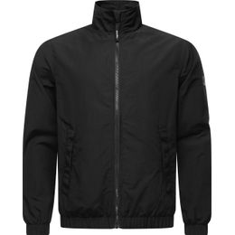 Ragwear Herren Outdoorjacke "Holdeon", schwarz, Gr. S, Obermaterial: 68% Baumwolle, 32% Nylon; Innenfutter: 100% Polyester, Jacken, Stylische Herren
