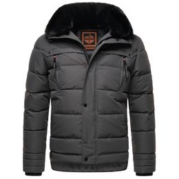 STONE HARBOUR Herren Steppjacke "Witas", grau, Gr. XXL, Obermaterial: 100% Polyester, Futter: 100% Polyester, Wattierung: 100% Polyester,