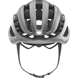 Abus Fahrradhelm "AIRBREAKER", S Kopfumfang: 51cm - 55cm, silber, Helme