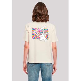 F4NT4STIC Damen T-Shirt "Alice im Wunderland Uhr Hase", wei&szlig;, Gr. L, Obermaterial: 100% Baumwolle, Shirts, Premium Qualit&auml;t, Nostalgie, Kinderserie