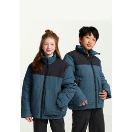 Jack Wolfskin Kinder Softshelljacke "TEEN NEW INS JKT K", blau, Gr. 176, Obermaterial: 100% Polyester; F&uuml;llung: 100% Polyester; Futter: 100%