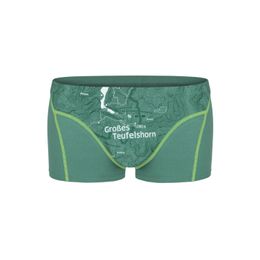 Ein sch&ouml;ner Fleck Erde Damen Boxershorts "Boxershort 1er Pack", EIN SCH&Ouml;NER FLECK ERDE, Gr. XL, gr&uuml;n, Obermaterial: 95% Baumwolle CO(Bio). 5% Elasthan EL., Unterhosen