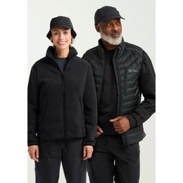 Jack Wolfskin Herren Baseball Cap "WINTER CAP", schwarz, Gr. L, Oberstoff: 100% POLYESTER; Kontrastmaterial 1: 100% POLYESTER; Futter: 100%