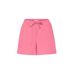 oxmo Damen Sweatshorts "Sweatshorts OXSafri", pink, Gr. S, Obermaterial: 65% Baumwolle CO. 35% Polyester PES., Hosen