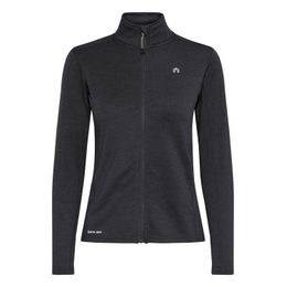 North Bend Damen Sweatjacke "Funktionsjacke NBKaja W", schwarz, Gr. 36, Obermaterial: 92% Polyester PES. 8% Elasthan EL., Sweatjacken