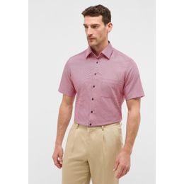 Eterna Herren Kurzarmhemd "MODERN FIT"rot, Gr. 41, 100% Baumwolle, Hemden, NON IRON (b&uuml;gelfrei)