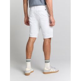 NO EXCESS Herren Shorts "NO EXCESS Chino-Shorts", wei&szlig;, Gr. 31, 98% Baumwolle, 2% elasthan, Hosen