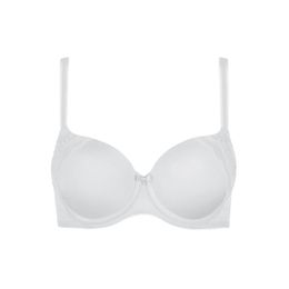 LISCA Damen Schalen-BH "Schalen BH Evelyn", Gr. 75, wei&szlig;, Stoff, Obermaterial: 83% Polyamid PA. 17% Elasthan EL., BHs