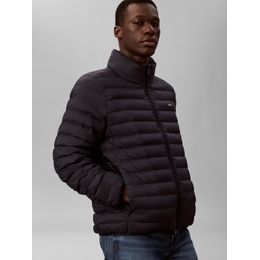Calvin Klein Herren Steppjacke "LS LT WT NYLN CHNNLD", schwarz, Gr. XXL, unifarben, Web, Obermaterial: 100% Polyamid, Jacken, Mit Rundhalsausschnitt