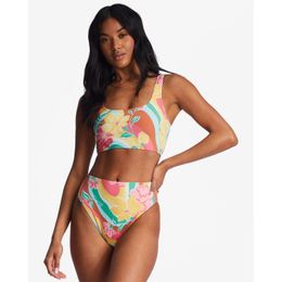 Billabong Damen Bikini-Hose "Chasin Sunbeams Rise", bunt, Gr. XS, Obermaterial: 78% Nylon, 22% Elasthan;, Badehosen