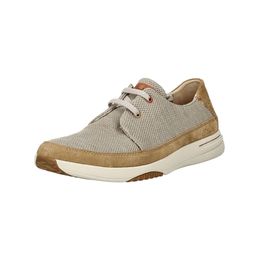 Clarks Herren Sneaker "Clarks Sneaker Veloursleder", Gr. 42,5, beige, Veloursleder, Schuhe