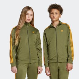 Mädchen Trainingsjacke "FIREBIRD TOP", grün, Gr. 176, adidas originals, Obermaterial: 100% Polyester, Jacken